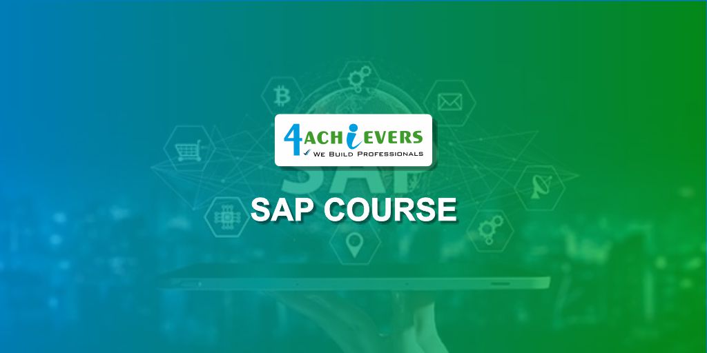 The best SAP Online Course with Certificate | 4achievers
